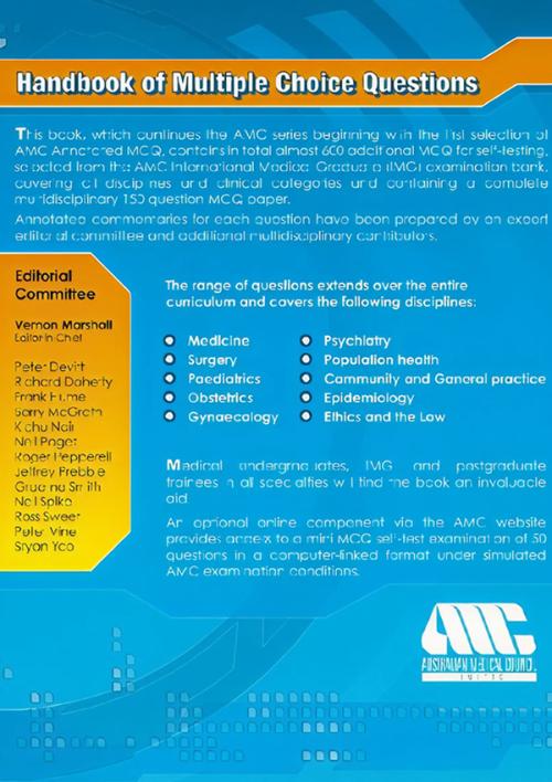Handbook of Multiple Choice Questions – ARIMGSAS